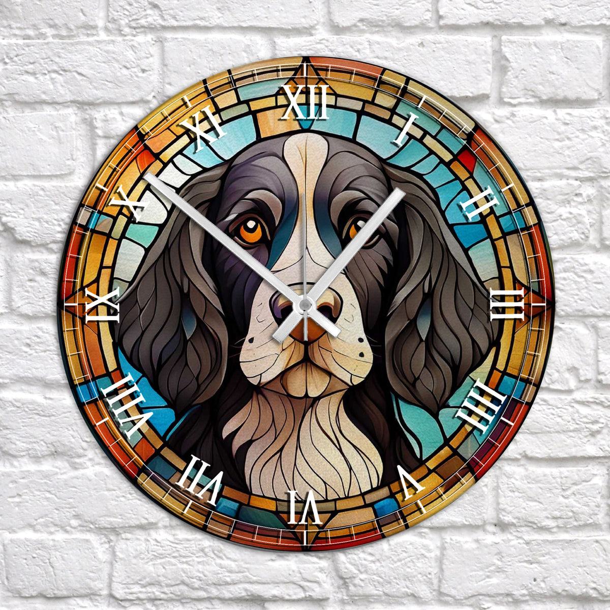 Dog Suncatcher Effect Clocks – Villager Jim's Shop