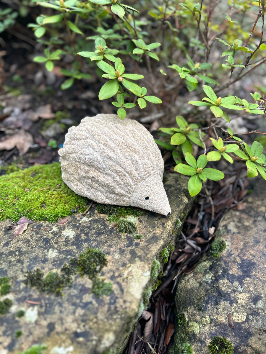 Harrison the Hedgehog - Stone Sculpture – Villager Jim's Shop
