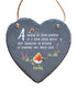 A Robin In The Garden Slate Heart – Villager Jim's Shop