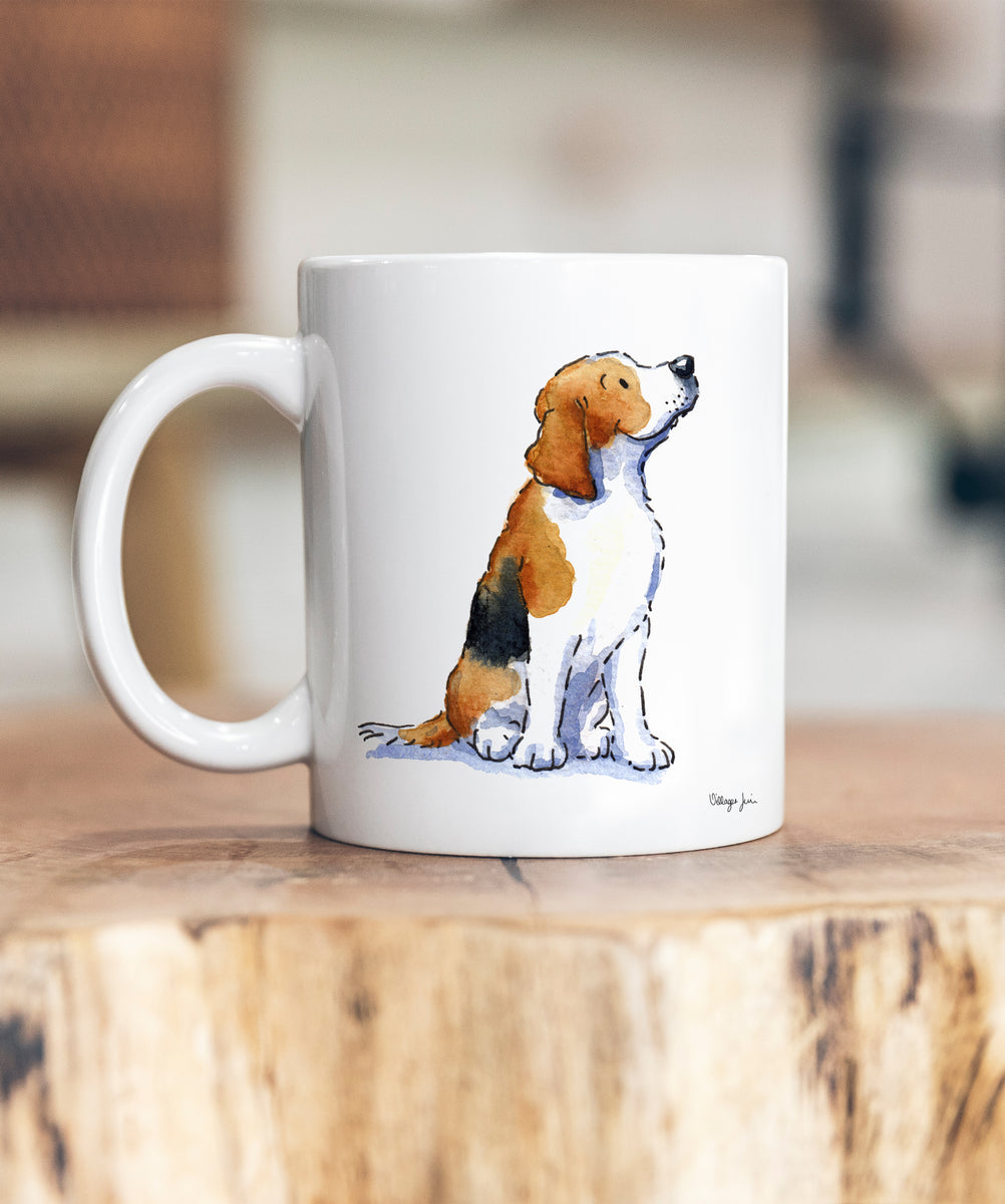 Beagle Ceramic Mug – Villager Jim's Shop