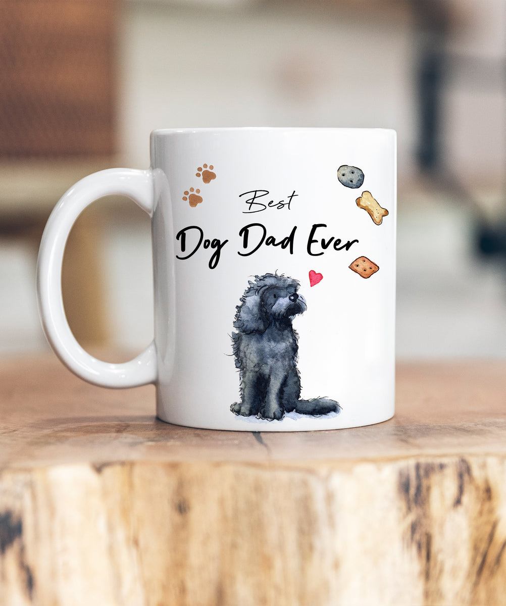 Best Dog Dad Cockapoo Black Ceramic Mug – Villager Jim's Shop