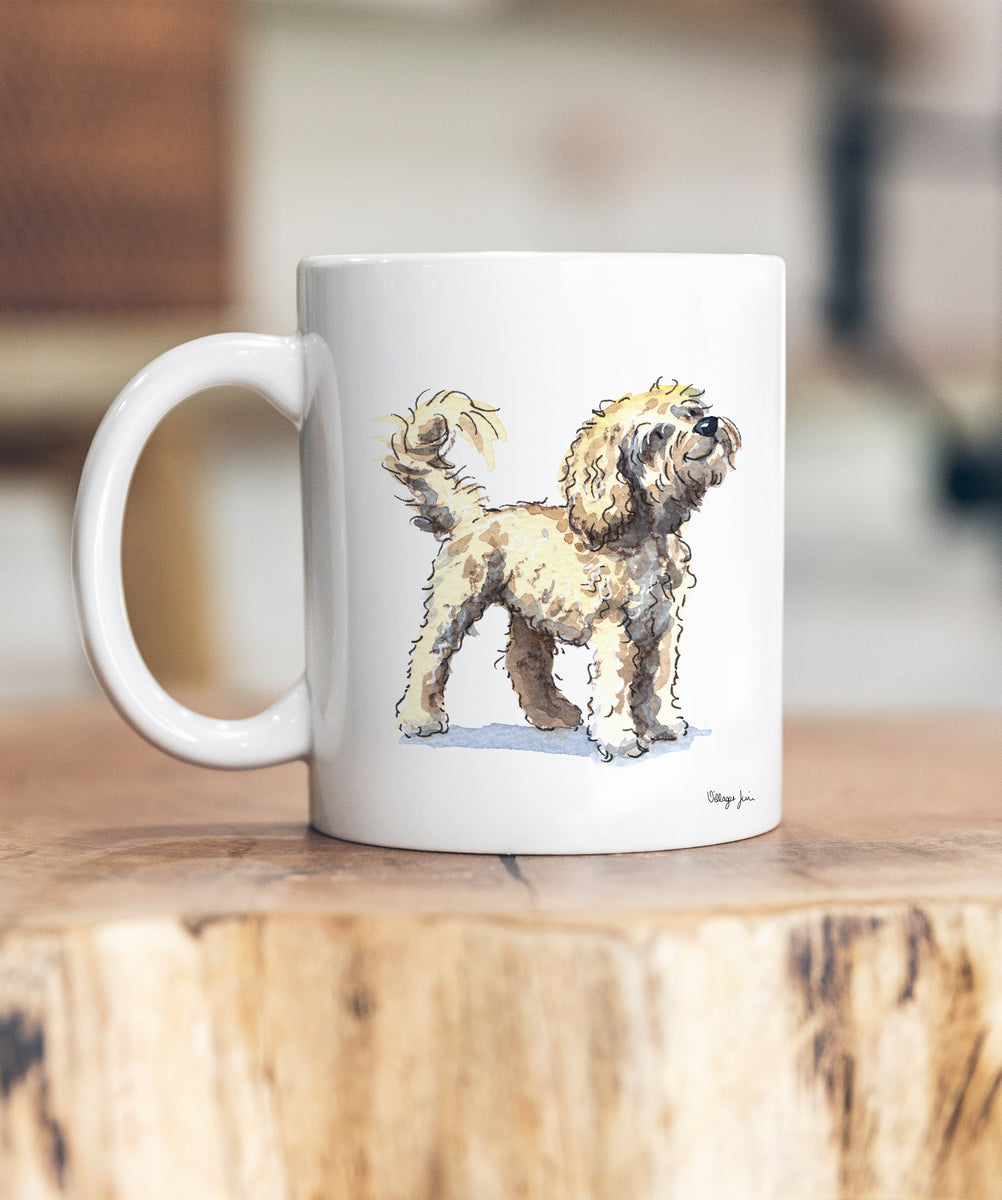 Cavapoo Blonde Ceramic Mug – Villager Jim's Shop
