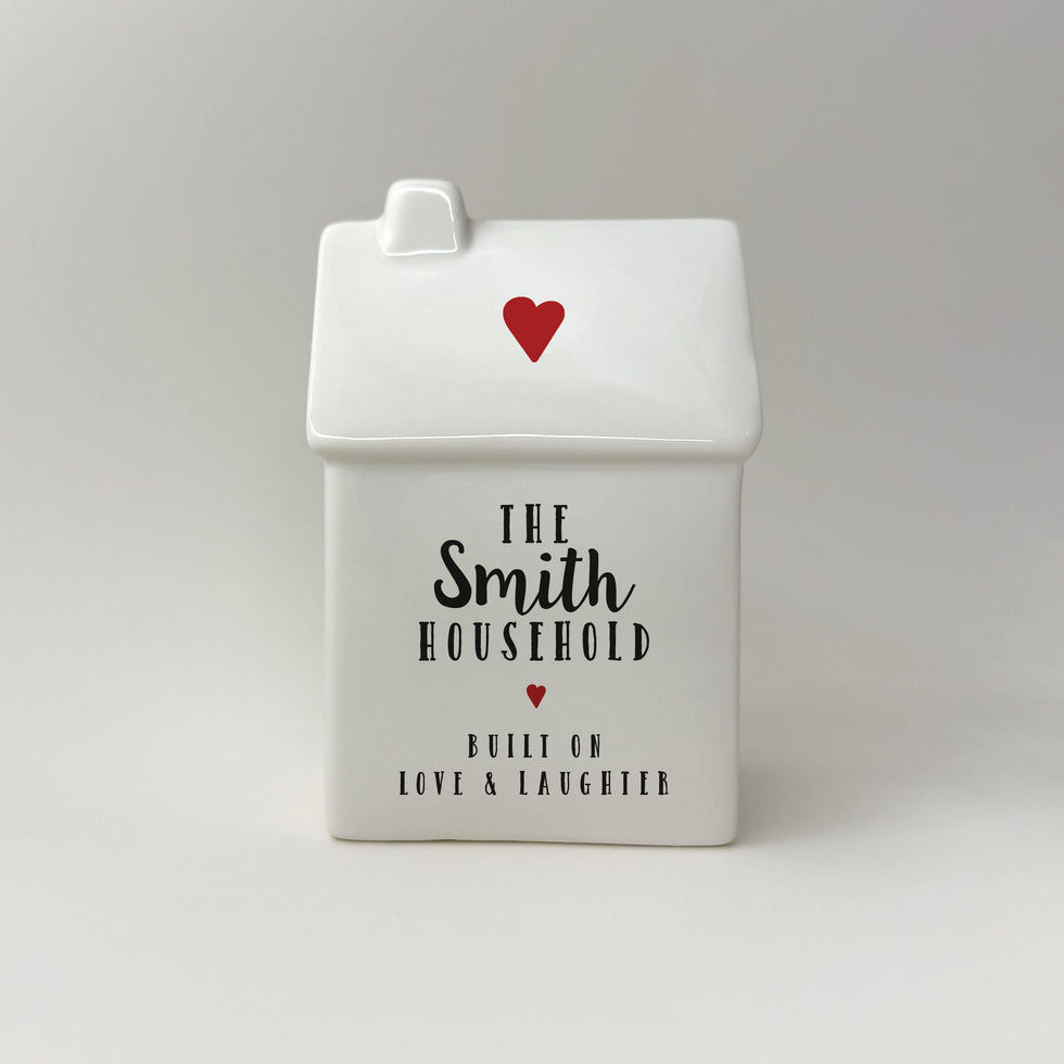 Porcelain House - Built on Love & Laughter – Villager Jim's Shop