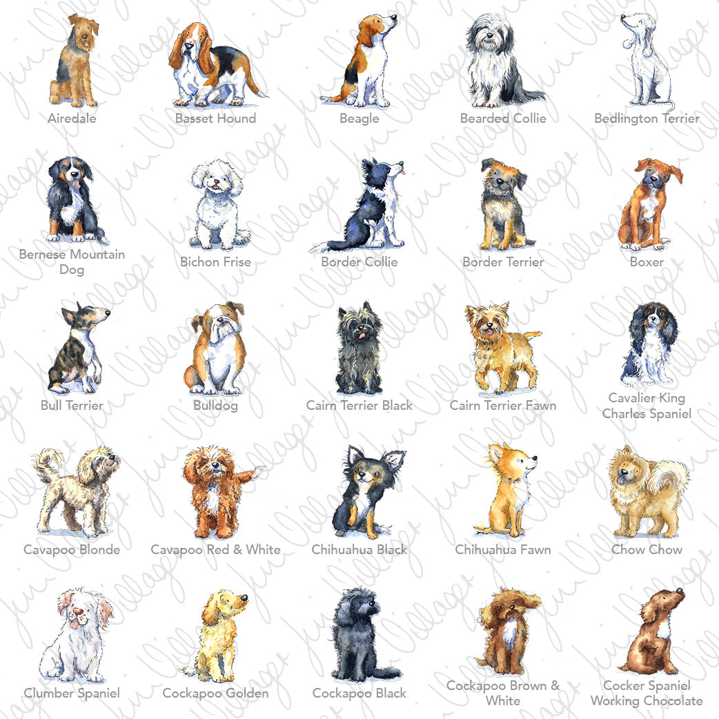 Visitors Personalised 2 Dog Door Mat – Villager Jim's Shop