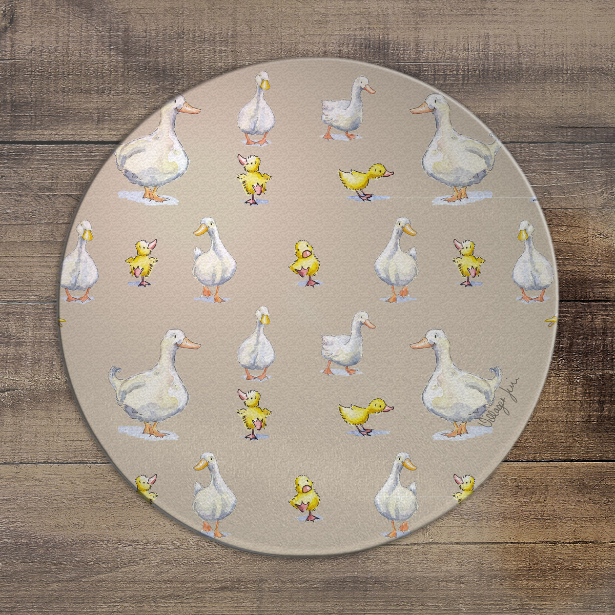 Duck Montage Circular Glass Worktop Saver – Villager Jim's Shop