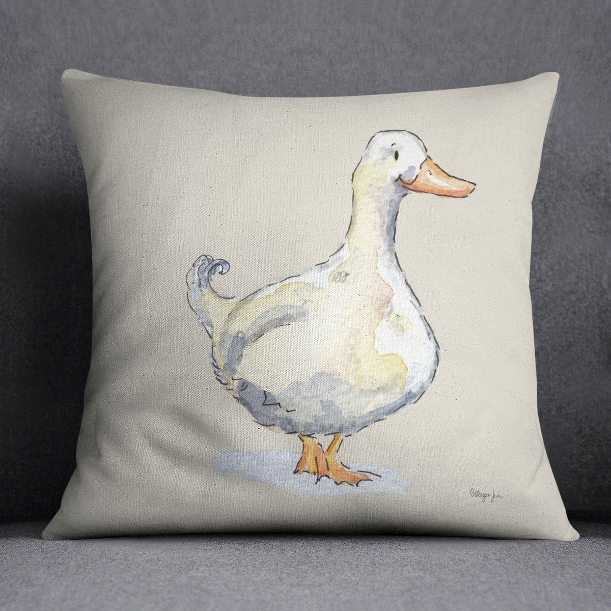 Duck Cushion – Villager Jim's Shop
