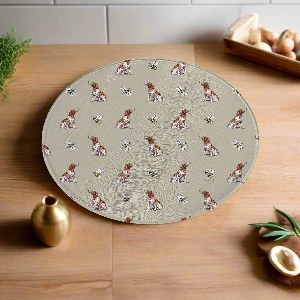 German Shorthaired Pointer Pattern Trivet – Villager Jim's Shop