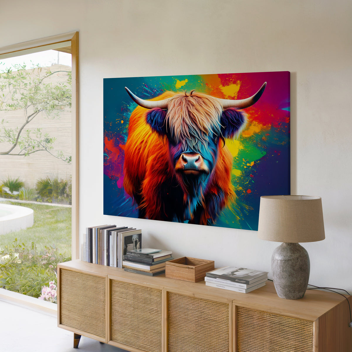 Ginge Fringe Art Canvas – Villager Jim's Shop