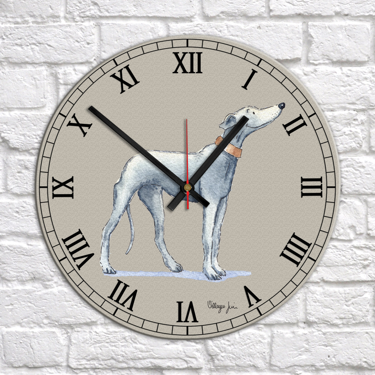 Greyhound Clock – Villager Jim's Shop