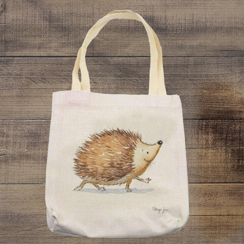 Hedgehog Tote Bag – Villager Jim's Shop
