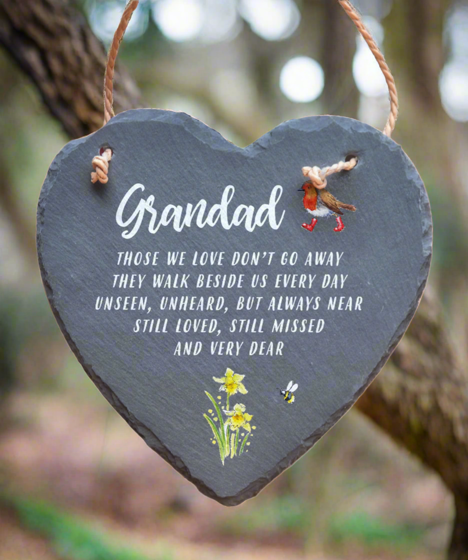 Grandad Slate Heart – Villager Jim's Shop