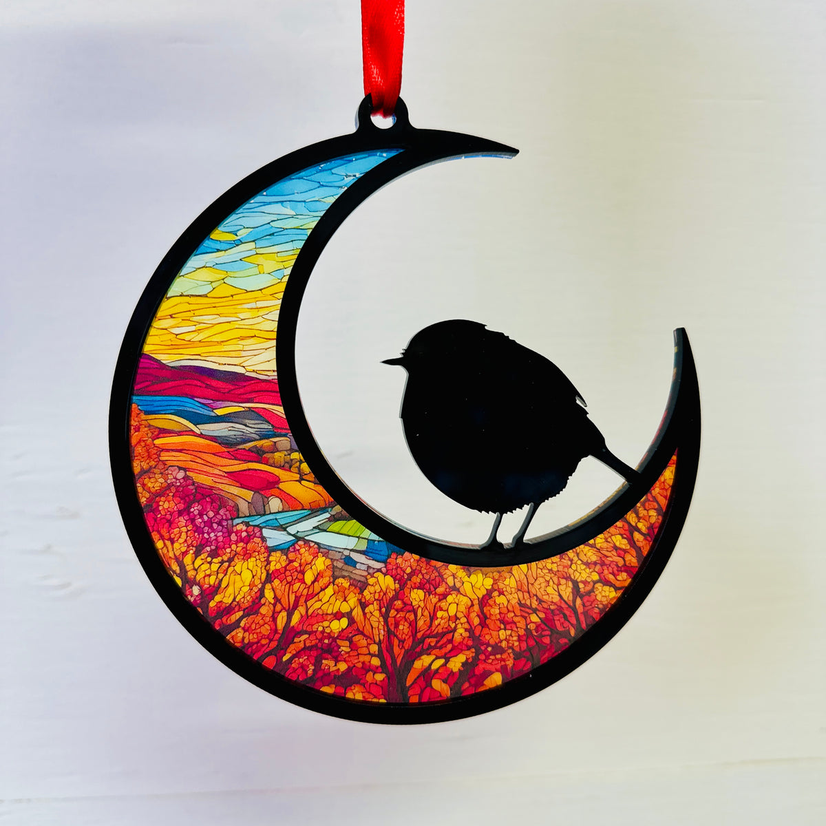 Robin Moon Suncatcher – Villager Jim's Shop