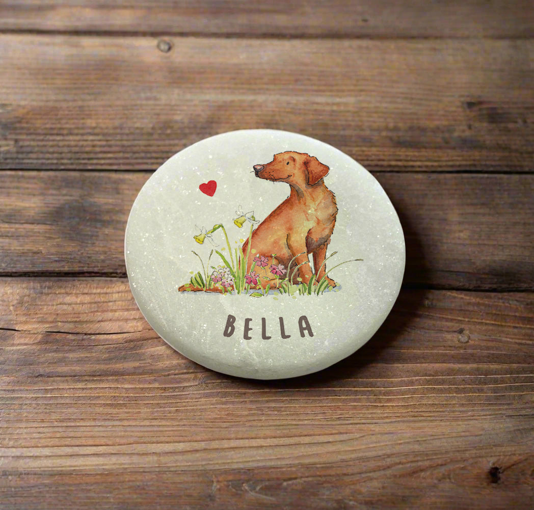 Labrador Fox Red Marble Memorial – Villager Jim's Shop