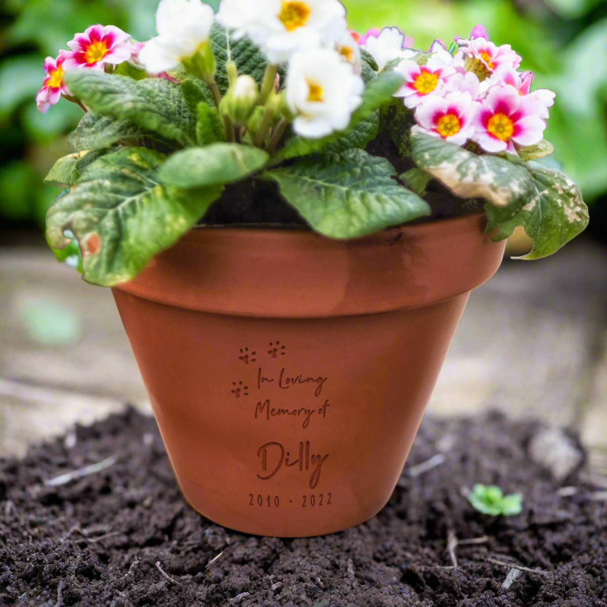 In Loving Memory Pet Memorial Personalised Plant Pot – Villager Jim's Shop