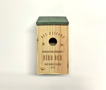 Personalised Bird Box – Villager Jim's Shop