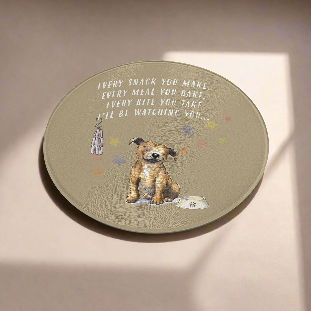 Staffordshire Bull Terrier Brown Trivet – Villager Jim's Shop