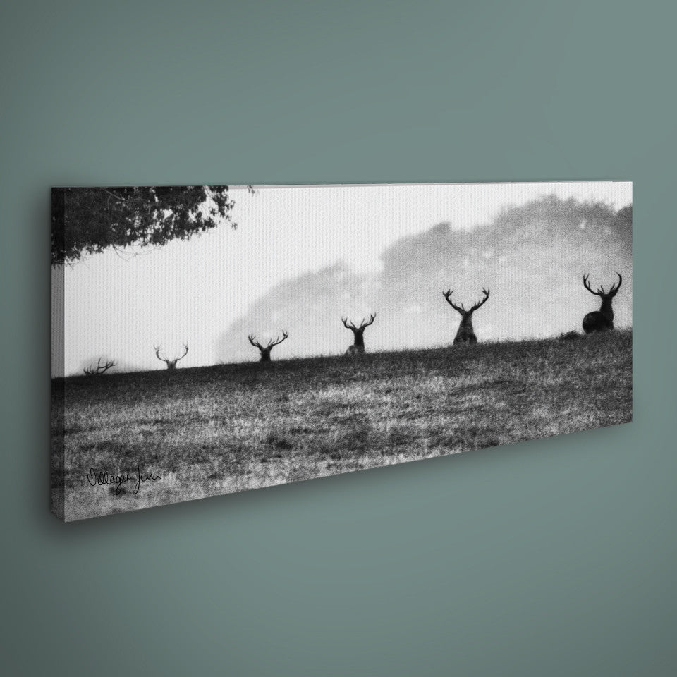 PANORAMIC - ASCENT OF STAG - 1.2m x 50cm – Villager Jim's Shop