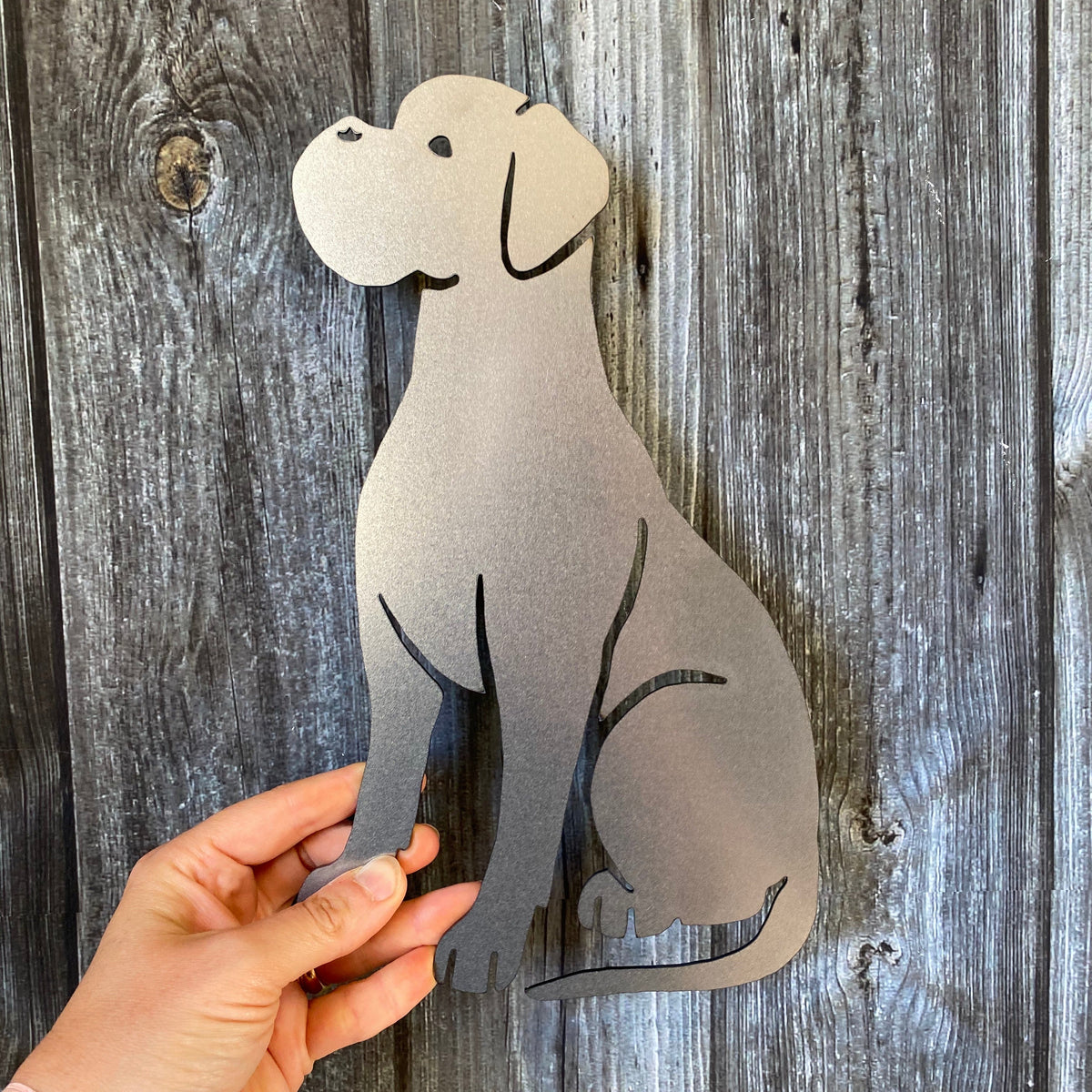 Boxer Rustic (FULL BODY) Steel Sculpture FULL BODY – Villager Jim's Shop