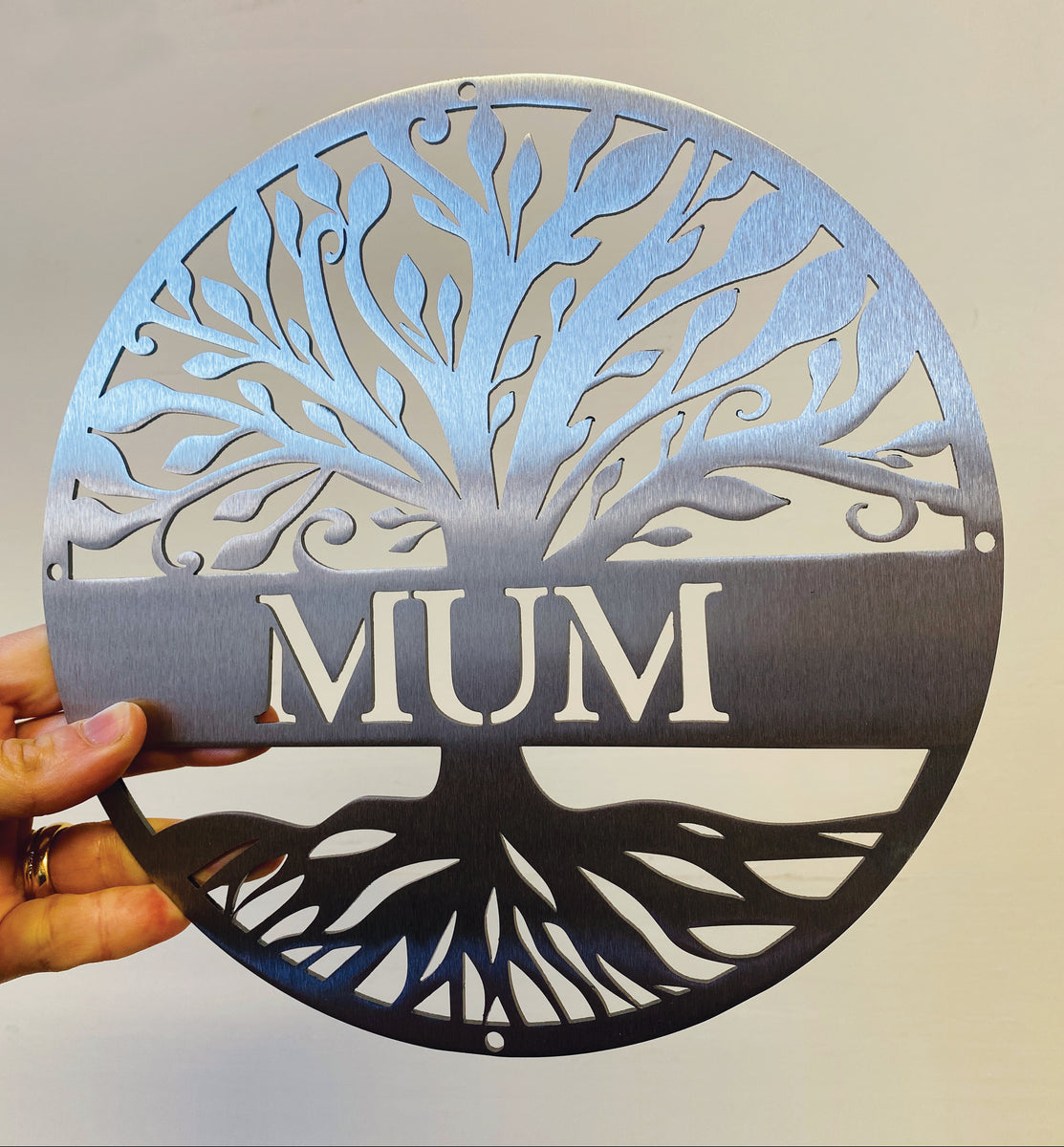 Mini Personalised Tree of Life - Rustic Garden Sculpture – Villager Jim ...