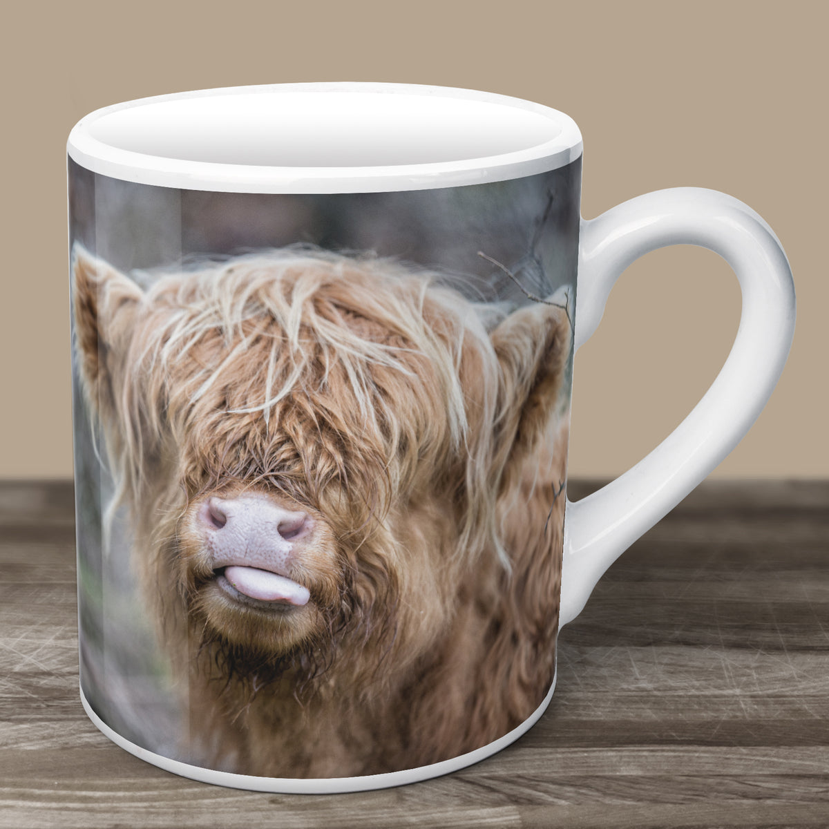 Raspberry Cow Mug – Villager Jim's Shop